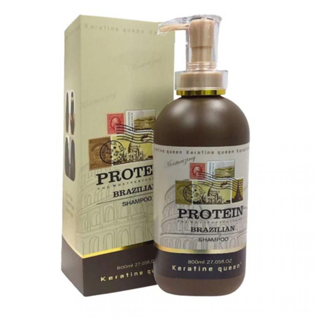 Keratine Queen Moisturizing Protein Brazilian Shampoo Light 800ml ...