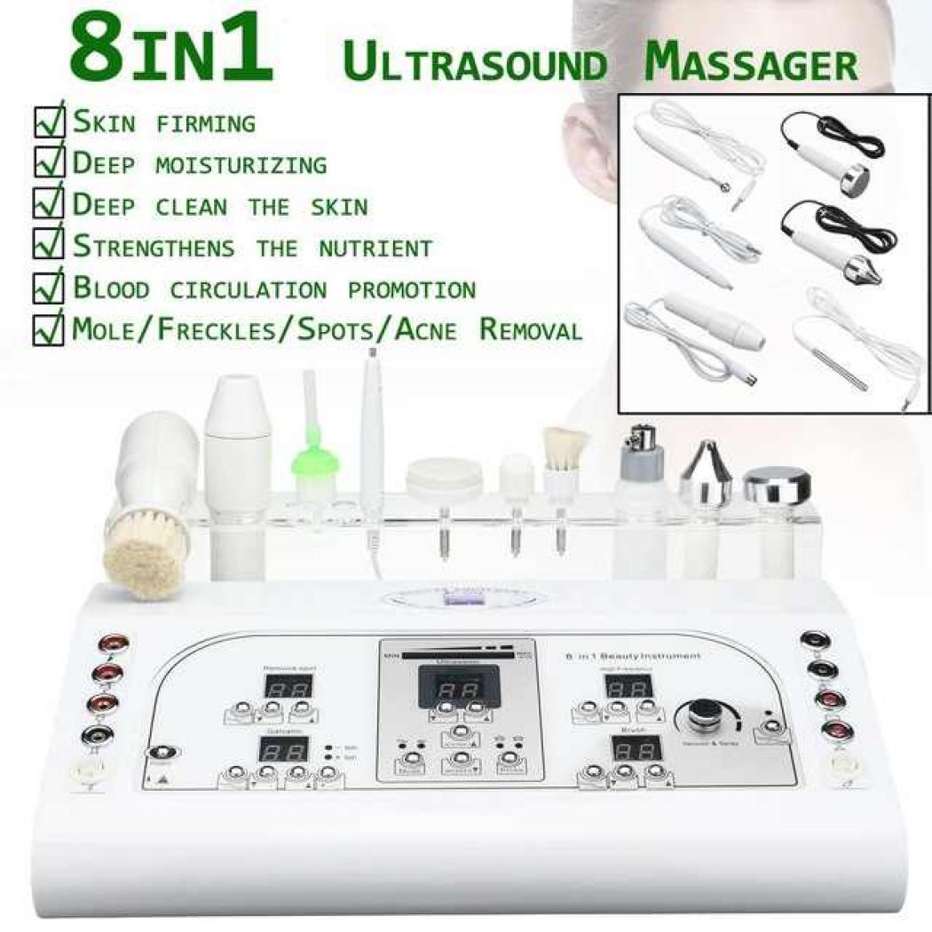 8 In 1 Ultrasonic Beauty Instrument Prices in Pakistan | ParlourStore.pk