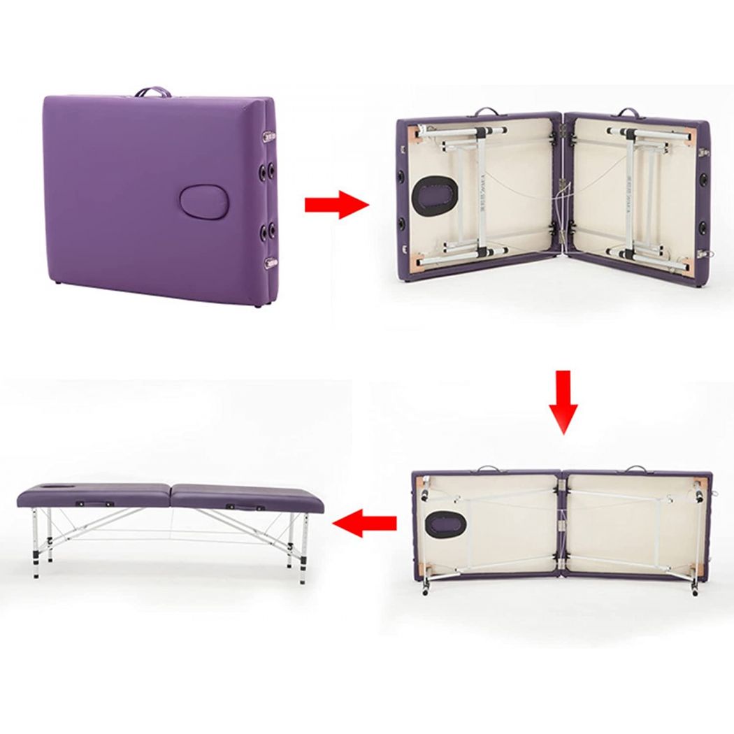 Beauty Salon Folding Massage Table Portable Salon Bed Prices in Canada ...